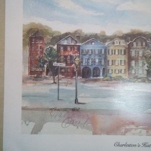 Madeline Carol | Art | Rainbow Row Picture | Poshmark